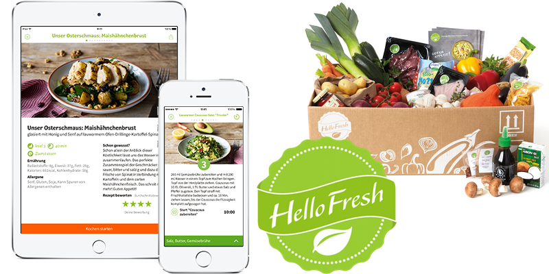 HelloFresh App beschikbaar voor Android - Maaltijdbox.org